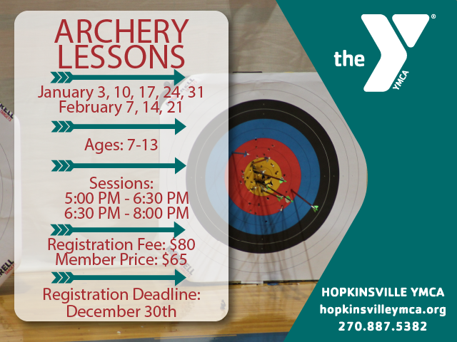 2023 Archery Lessons - Hopkinsville / Christian County YMCA