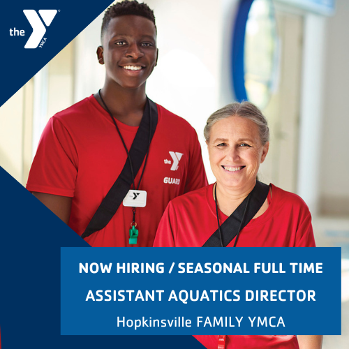 Seasonal Assistant Aquatics Director - Hopkinsville / Christian County YMCA