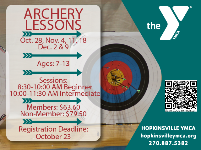 Winter Archery Classes - Hopkinsville / Christian County YMCA